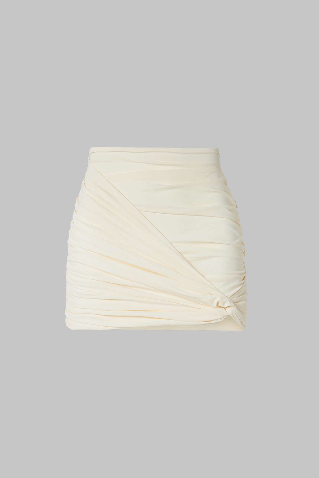 Ruched Asymmetry Twist Knot Skirt – Micas