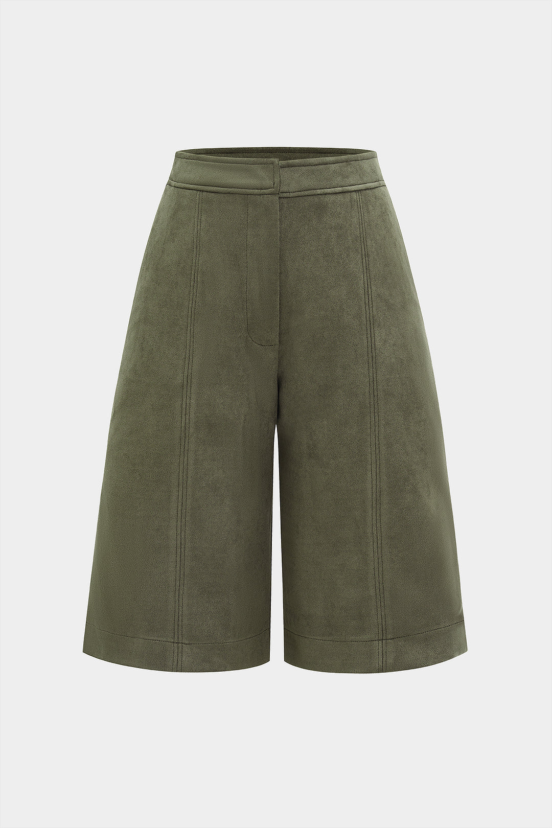 Texture Suede Velvet High Waist Shorts – Micas