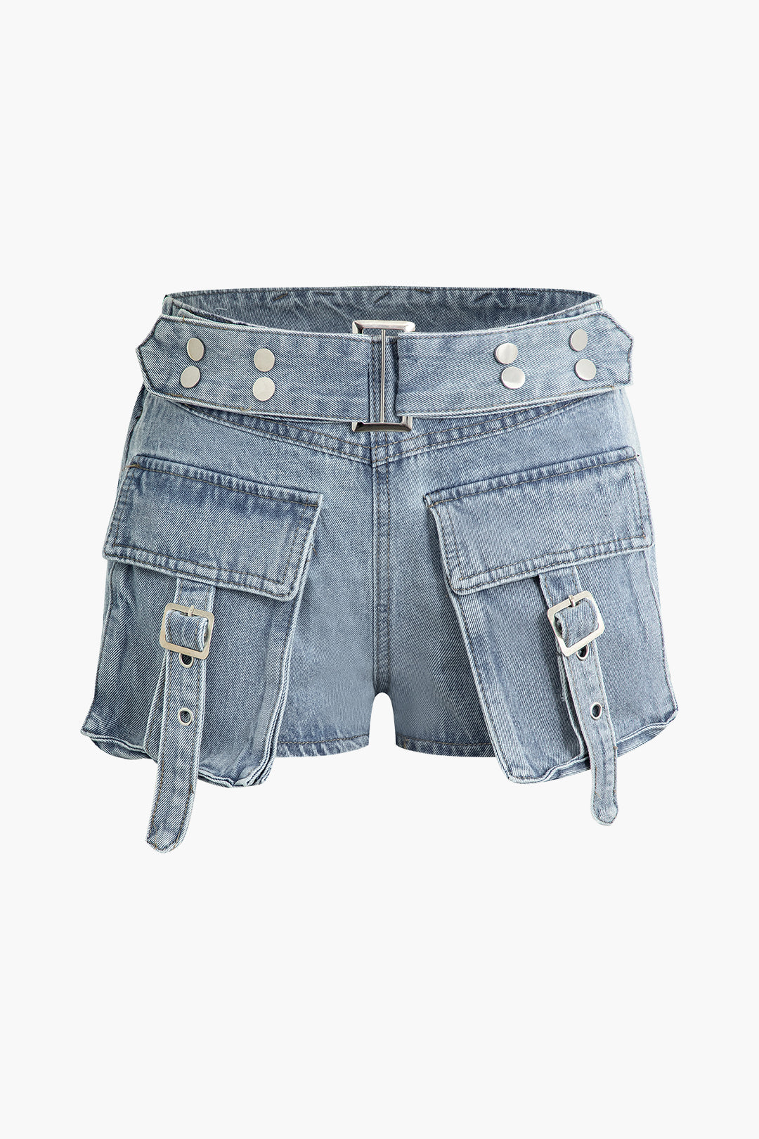 Flap Pocket Cargo Denim Shorts – Micas