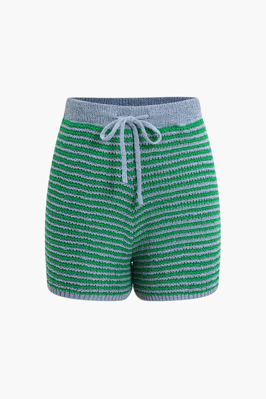 Knit Color Block Shorts – Micas