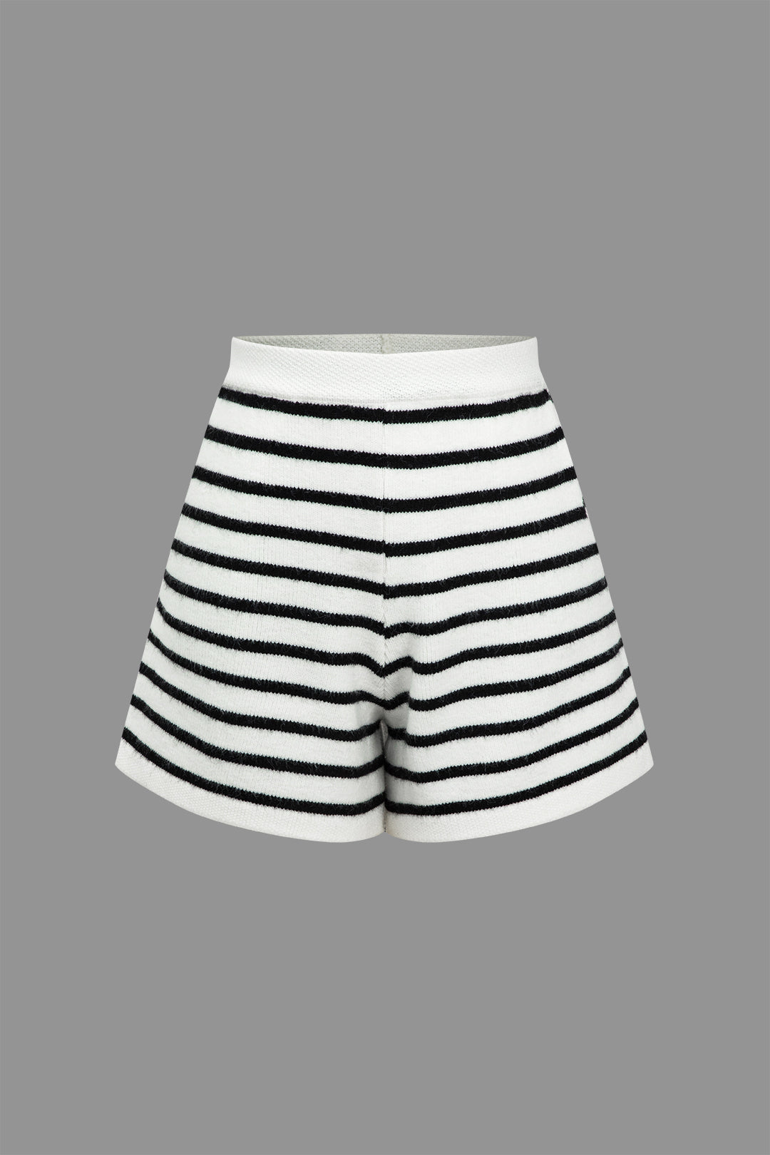 Stripe Print Knit Shorts – Micas