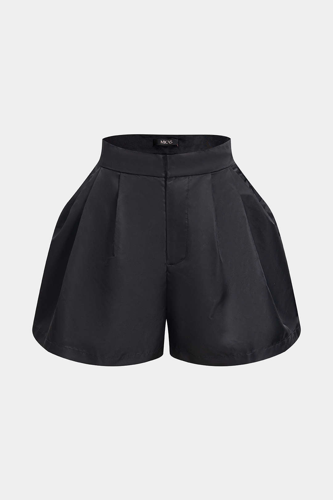 Puff Wide Leg Zipper Shorts – Micas